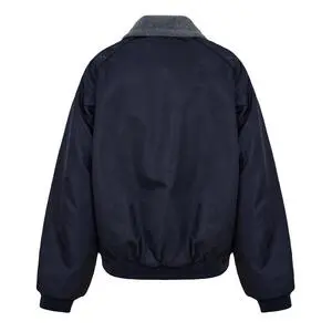 Miu Miu Zip-up Nylon Bomber Jacket