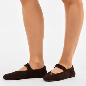 Miu Miu Ruches Ballerina Pumps