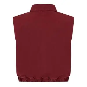 Miu Miu Collared Sleeveless Vest