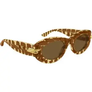 Bottega Veneta Bv1322s Oval Sunglasses