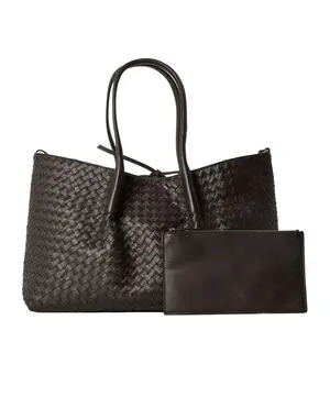 Bottega Veneta Large-capacity Tote Bag - Black