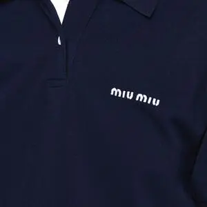 Miu Miu Short-sleeve Polo Shirt