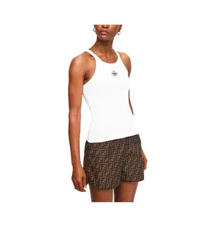 Fendi Thin Strap Tank Top