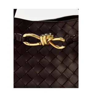 Bottega Veneta Woven Leather Tote Bag - Black