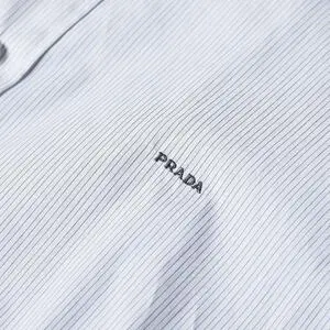 Prada Long Sleeve Patterned Shirt
