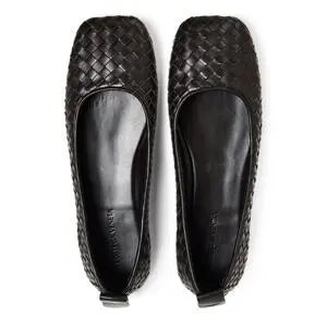 Bottega Veneta Woven Ballet Flats