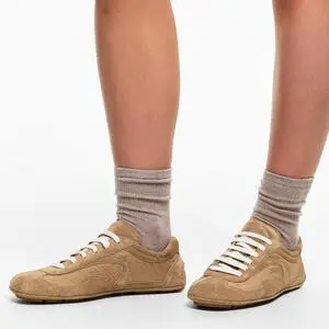 Prada Monte Carlo Low-top Trainers - Nude
