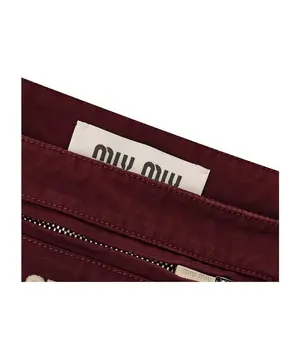 Miu Miu Cargo Mini Skirt