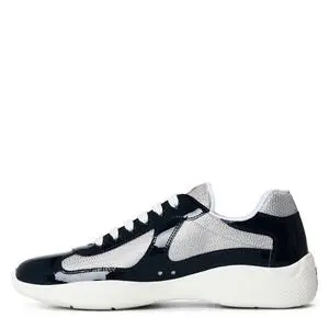 Prada Americas Cup Leather Trainers - White
