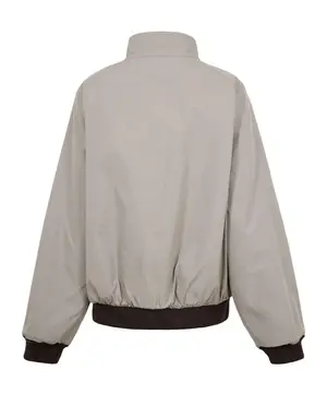 Miu Miu Zip-up Jacket With Embossed Logo - No