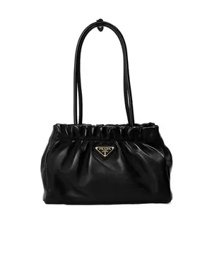 Prada Scrunch Bag Ld62 - Black