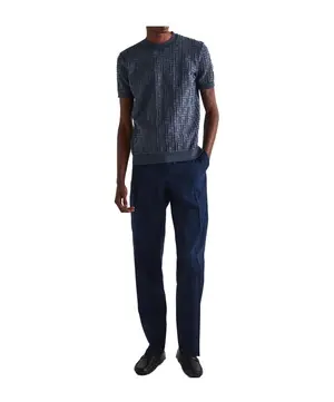 Fendi Short-sleeve Knit Top