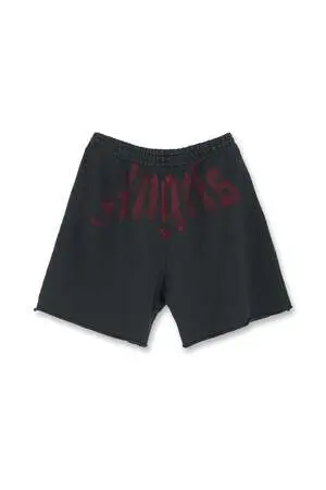 Palm Angels Elastic Waist Printed Shorts