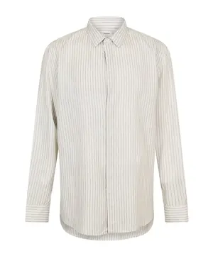 Saint Laurent Long Sleeve Patterned Shirt