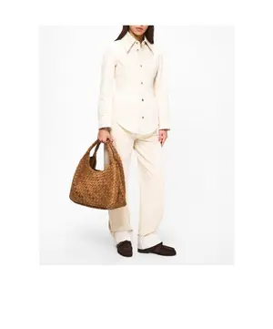Bottega Veneta Suede Tote Bag