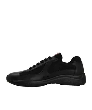 Prada America's Cup Lace-up Sneakers - Nero