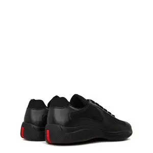 Prada America's Cup Lace-up Sneakers - Nero