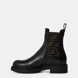 Fendi Leather Ankle Boots