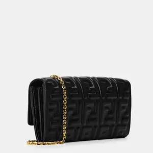Fendi Baguette Continental Wallet On Chain
