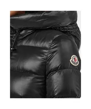 Moncler Medium To Long Hooded Down Jacket