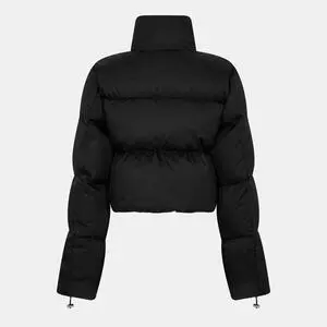 Prada Padded Down Jacket With Stand Collar