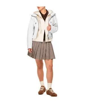 Moncler Cropped Hooded Wind Jacket