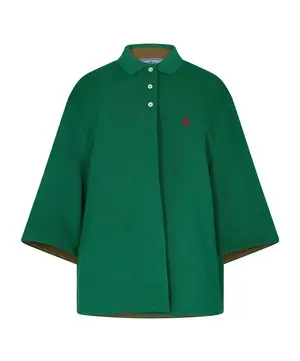 Prada Relaxed Overshirt - Green