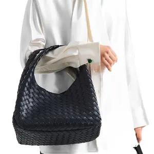 Bottega Veneta Woven Leather Bag With Top Handle