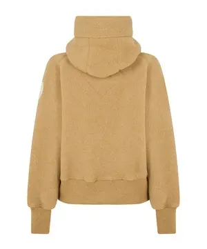 Canada Goose Fleece Sherpa Zip-up Hooded Jacket