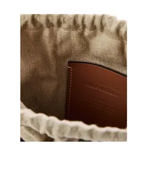 Chloé Natural Woven Bucket Bag With Leather Strap - Brown