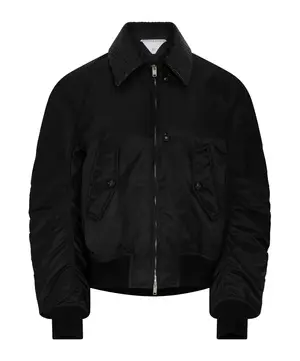 Bottega Veneta Short Puffer Jacket - Black