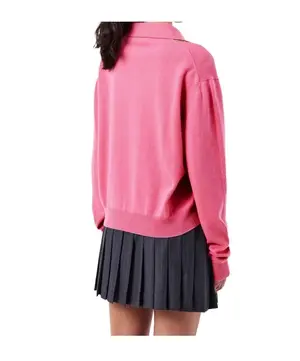 Miu Miu Argyle Jacquard Knit Sweater