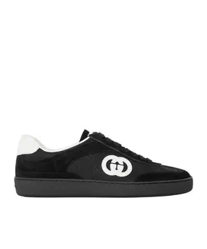 Gucci Logo Sneakers - Black