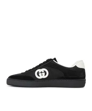 Gucci Logo Sneakers - Black