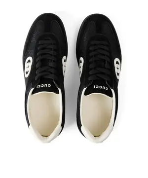 Gucci Logo Sneakers - Black