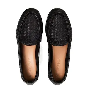 Bottega Veneta Minimalist Loafers - Black
