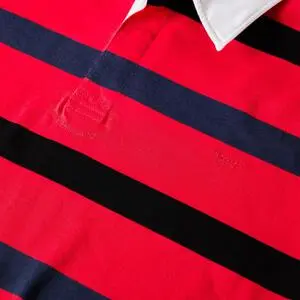 Prada Short Sleeve Polo Shirt - Red