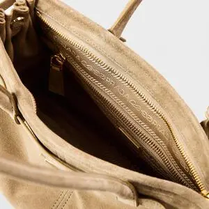 Prada Medium Suede Handbag