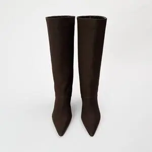 Prada Slouch Boots - Black