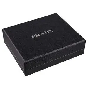 Prada Logo Saffiano Card Holder