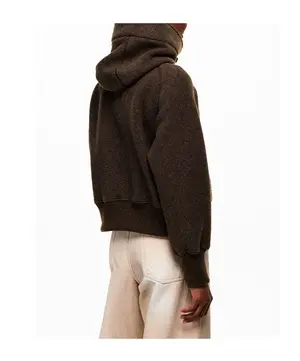 Canada Goose Zip-up Fleece Hooded Jacket