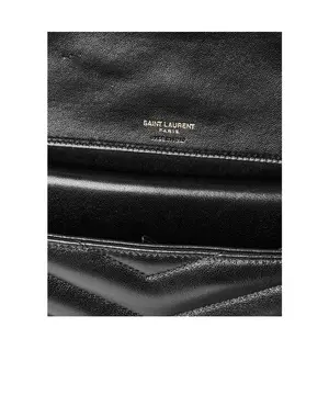 Saint Laurent Quilted Leather Shoulder Bag