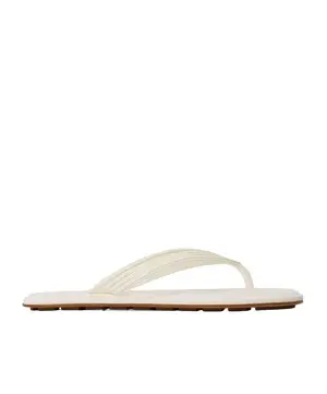 Bottega Veneta Flat Flip-flops - White