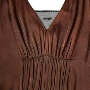 Prada Spaghetti Strap Maxi Dress