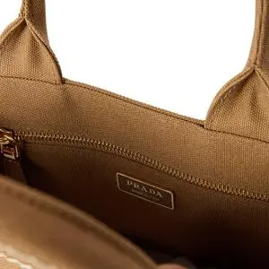 Prada Small Plain Canvas Bag