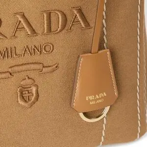 Prada Small Plain Canvas Bag