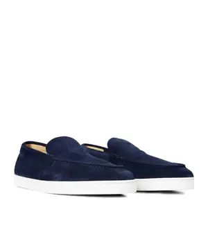 CHRISTIAN LOUBOUTIN Logo Loafers - Black