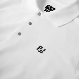 Fendi Short Sleeve Polo Shirt - No