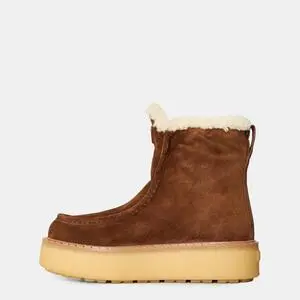 Prada Shearling-lined Suede Ankle Boots