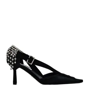 Prada Versatile Minimalist Stiletto Heels - Black